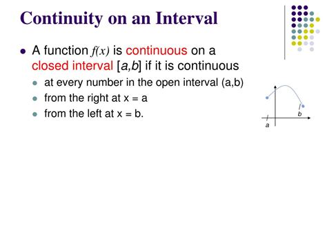 ppt section 2 4 continuity and one sided limits powerpoint presentation id 2071280