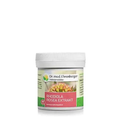 Rhodiola Rosea Extrakt Dr Ehrenberger Anatis Naturprodukte