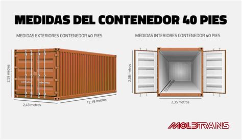 Contenedor De Pies Medidas Y Caracter Sticas