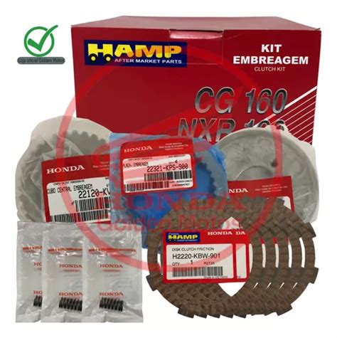 Kit Embreagem Molas Cg 160 Hamp Original Honda Frete grátis