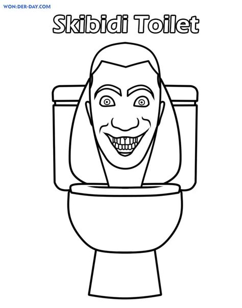 Dibujos De Skibidi Toilet Para Colorear P Ginas Para Colorear Gratis