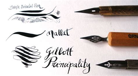 Artimañas Materiales Plumillas palilleros y cálamos Pens Inks