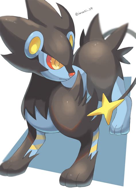 Luxray Pokemon Drawn By Iwasi Danbooru