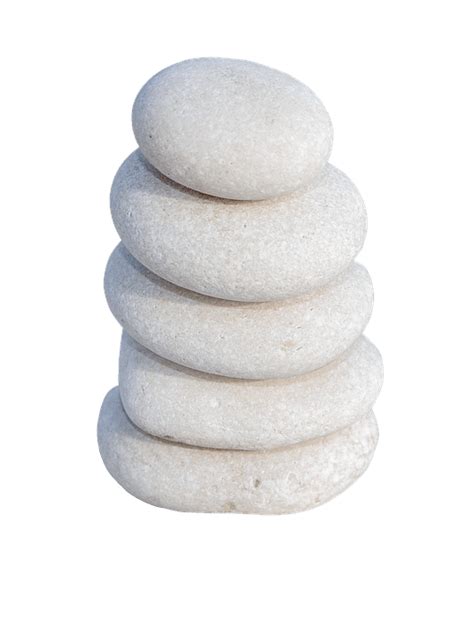 White Pebbles Transparent PNG StickPNG