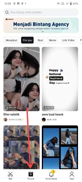 Cara Menggunakan Template Capcut Tanpa Watermark Dijamin Berhasil