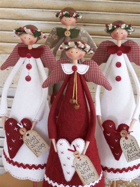 25 Ideias De Artesanato Em Tecido Para O Natal