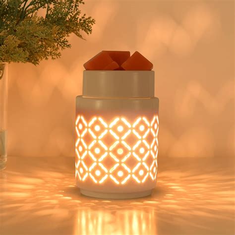 Amazon Nawaza Ceramic Wax Melt Warmer Candle Wax Warmer 2 In 1