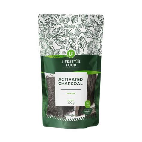 Activated Charcoal Powder 100g Lifestyle Foods