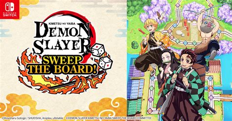 Demon Slayer Kimetsu No Yaiba Sweep The Board Video Game Official