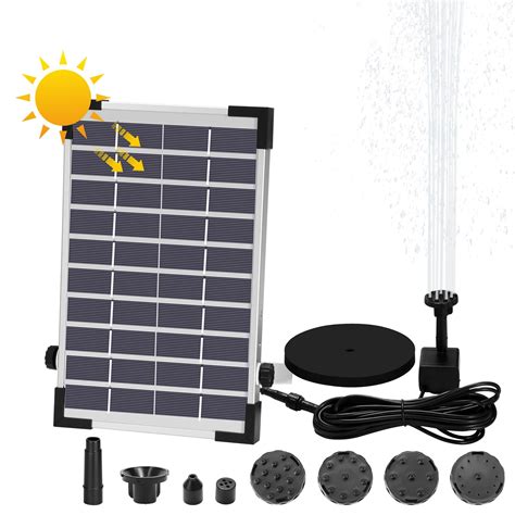 Mini Solar Fontein Pomp Zonne Energie Water Fontei Grandado