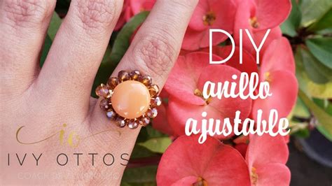 Anillo De Flor Ajustable Ivy Ottos Bisuteria Youtube