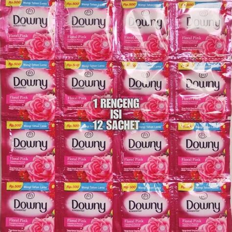 DOWNY RENCENG ISI 12 SACHET 10 ML PELEMBUT PEWANGI PAKAIAN KONSENTRAT