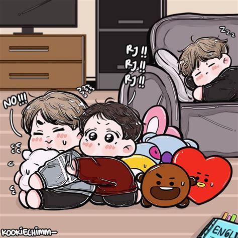KookieChimm Bts Chibi Bts Fanart Chibi