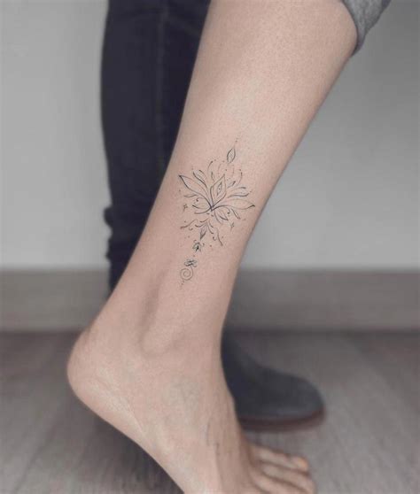 Tatuajes De Flor De Loto Significado Dibujos Minimalistas