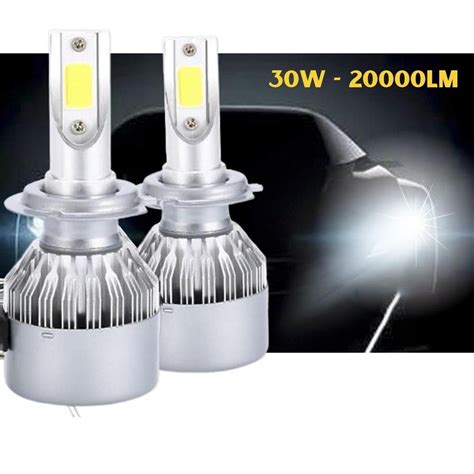 Ultra Super Led 20000lm H1 H3 H4 H7 H11 Hb4 6500k Tipo Xenom