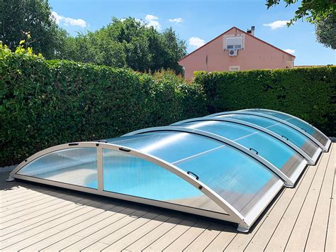 Coberturas Baixas Para Piscinas Coberturas De Piscina Tecnyvan
