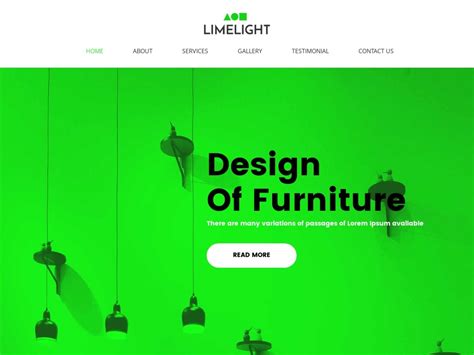 Plantilla Web Gratis Limelight Plantillas HTML Gratuitas