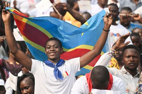Voyage du pape en RDC François demande aux jeunes Congolais de se