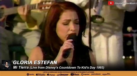 Gloria Estefan Mi Tierra Live From Disney S Countdown To Kid S Day