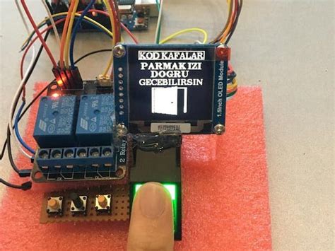 control your devices with your fingerprint arduino project hub