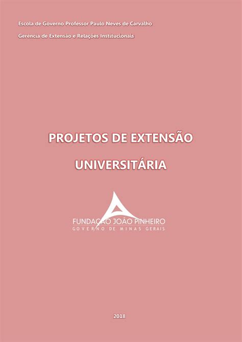 Exemplo De Projeto De Extensão BRAINCP
