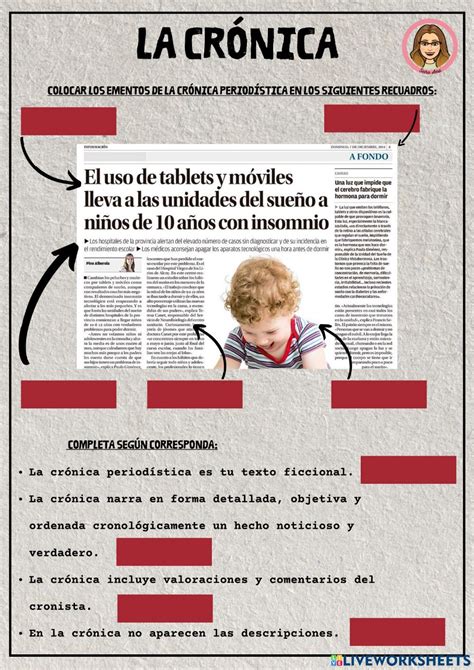 La crónica online exercise in 2023