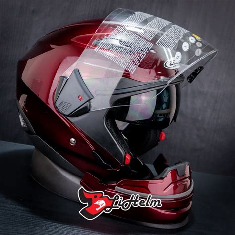 Jual Zeus Helm Zs C Solid Win Zs C Zs C Double Visor