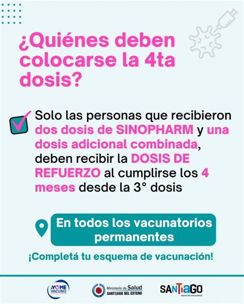Los mayores de 18 años que se colocaron dos dosis de Sinopharm y una