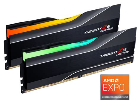 G SKILL Trident Z5 Neo RGB Series AMD EXPO 32GB 2 X 16GB 288 Pin PC