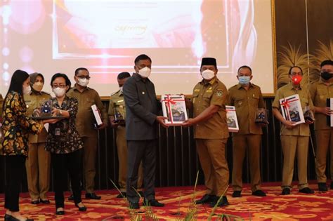 Wabup Bolsel Hadiri Acara Penyerahan DIPA Dan Buku Alokasi TKD 2023