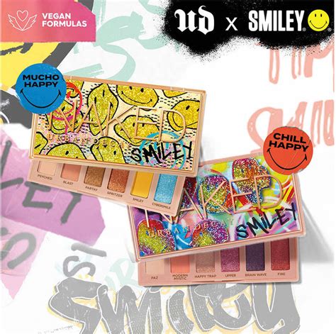 Urban Decay X Smiley Naked Eyeshadow Palettes Review Swatches