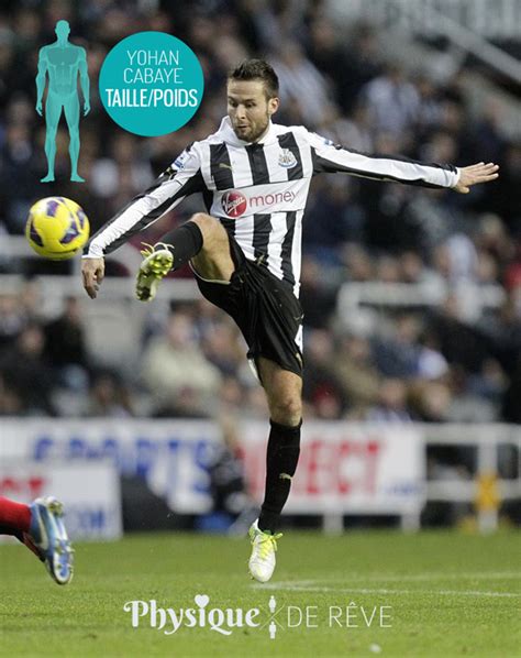 Yoan Cabaye taille et poids morphologie muscles Fiche physique de rêve