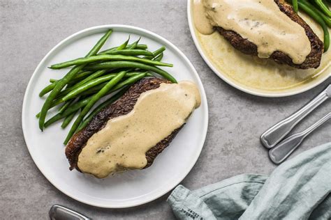 Classic French Steak Au Poivre Recipe