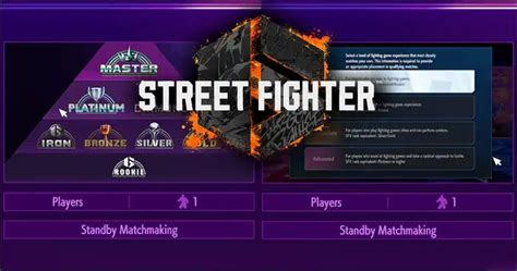 Street Fighter 6 S Online Ranking System Specifics Revealed As Players