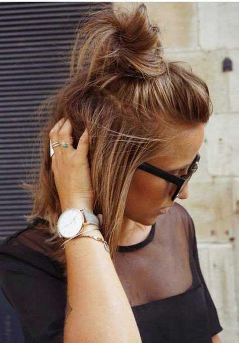 16 Lindos Moños para el Pelo Corto Peinados pelo corto Peinados
