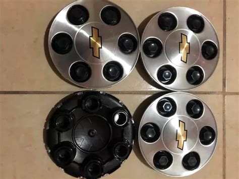 Kit 4 Centro Tapas Rin Chevrolet Silverado Cheyenne Tahoe Envío gratis