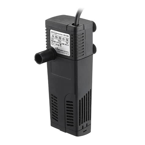 Filtro Interno Minjiang NS F360 360l h para Aquários até 40L Fundo do
