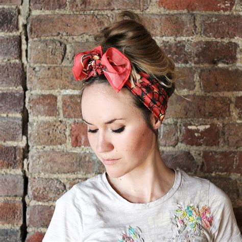 10 Ways To Wear A Silk Scarf A Beautiful Mess