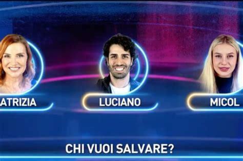 Grande Fratello Vip Nessun Eliminato Nominati Patrizia Micol E