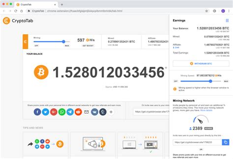 Cryptotab Browser Easy Way For Bitcoin Mining