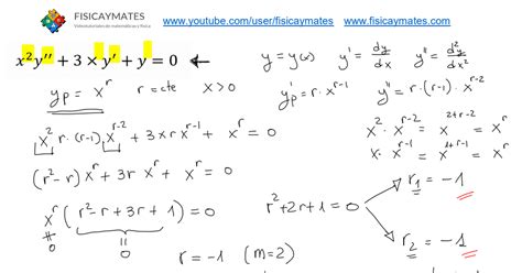 Ecuacion Diferencial Cauchy Euler Ejercicio Resuelto 2 Pdf Google Drive