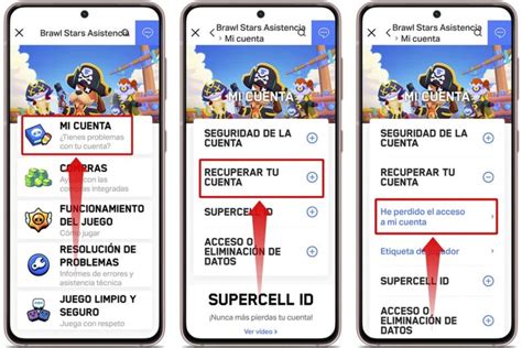 Cómo recuperar mi cuenta de Brawl Stars