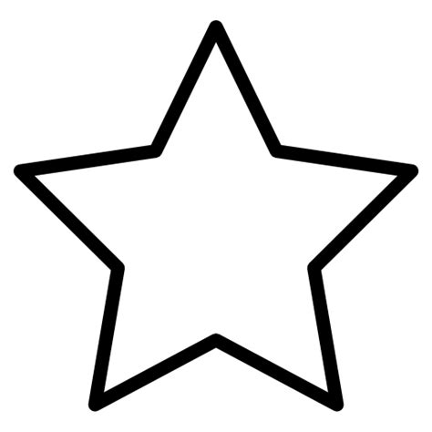 Icono De Estrella Iconixar Outline