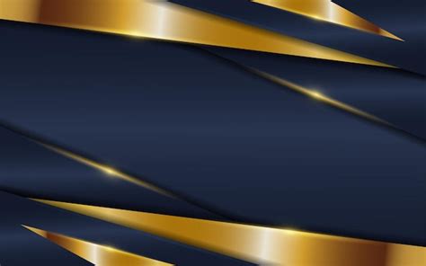 Fondo Azul Marino De Lujo Con Capa Superpuesta Vector Premium