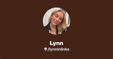 Lynn Instagram Tiktok Linktree