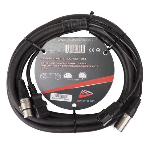 Jb Systems Combi Cable Iec Xlr M