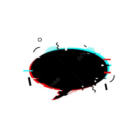 Creative Neon Fault Session Text Box Geometric Glitch Png