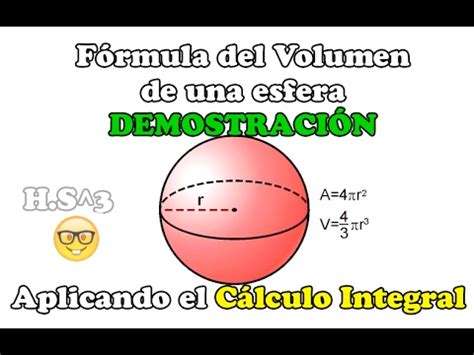 Volumen De Una Esfera