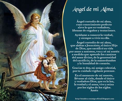 Oraci N Al Ngel De La Guarda Ngeles De Dios Oracion De Los Angeles