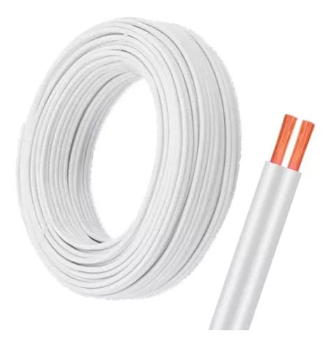 Cabo Fio Cord O Paralelo Branco X Mm Rolo Metros Top